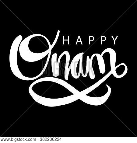 Happy Onam Hand Vector & Photo (Free Trial) | Bigstock