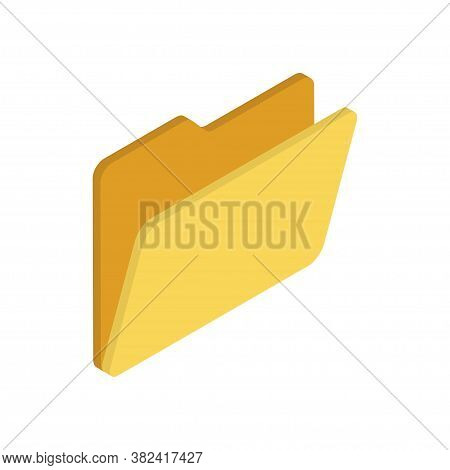 Yellow Folder Icon Vector & Photo (Free Trial) | Bigstock