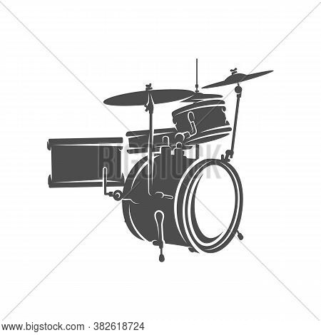 Realistic Drum Design Vector & Photo (Free Trial) | Bigstock