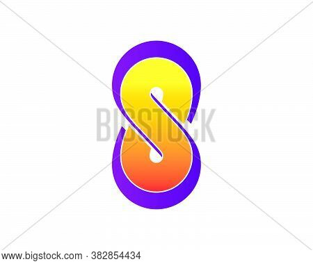 Infinity S Letter Vector & Photo (Free Trial) | Bigstock