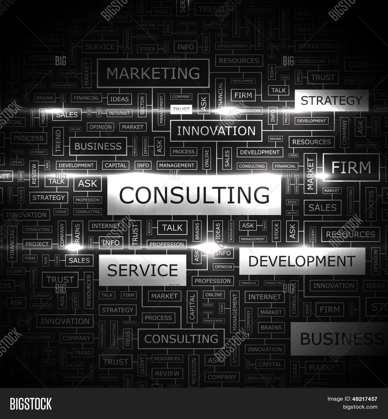 CONSULTING. Vector & Photo (Free Trial) | Bigstock