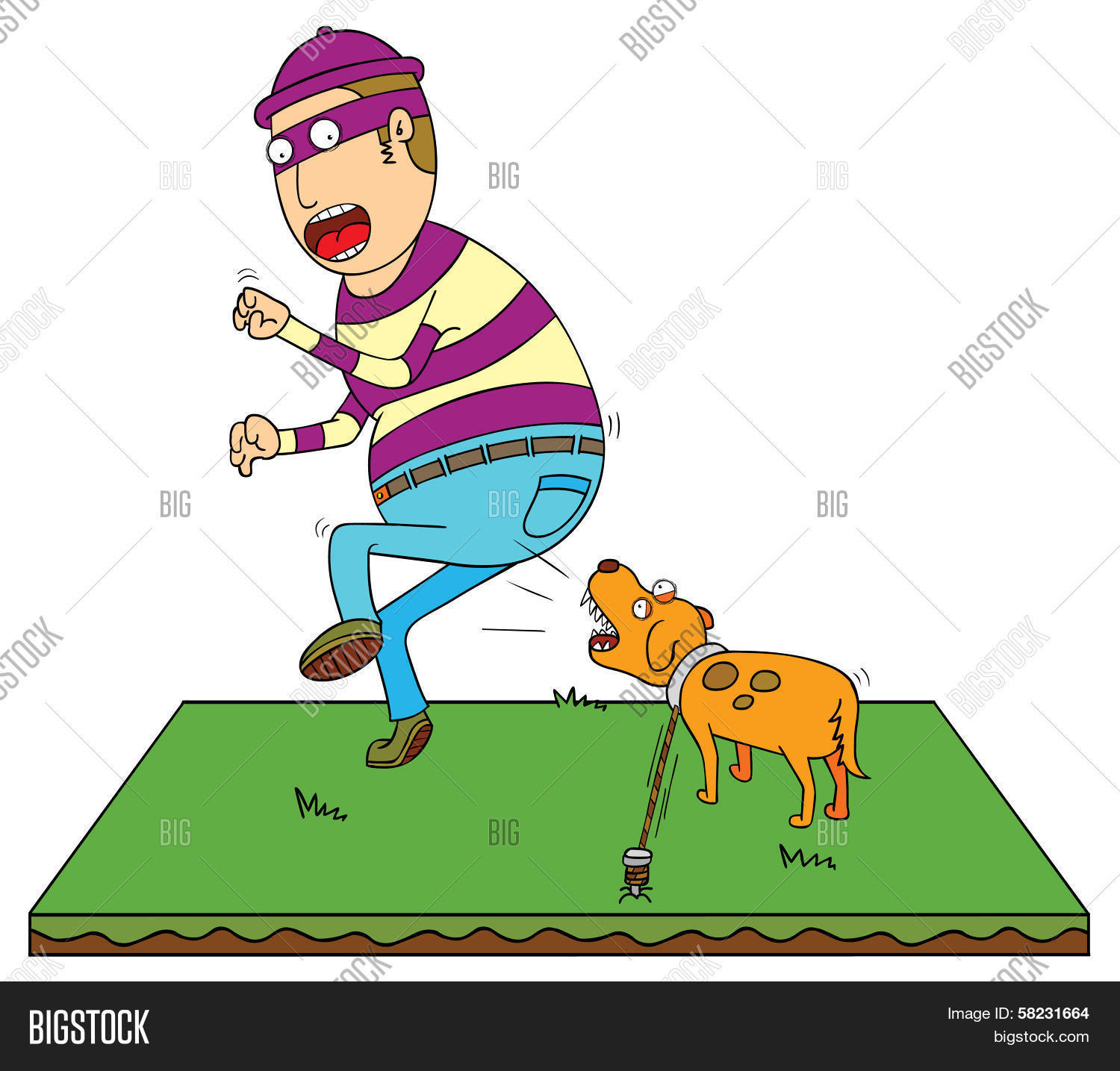 Security Dog Vector & Photo (Free Trial) | Bigstock