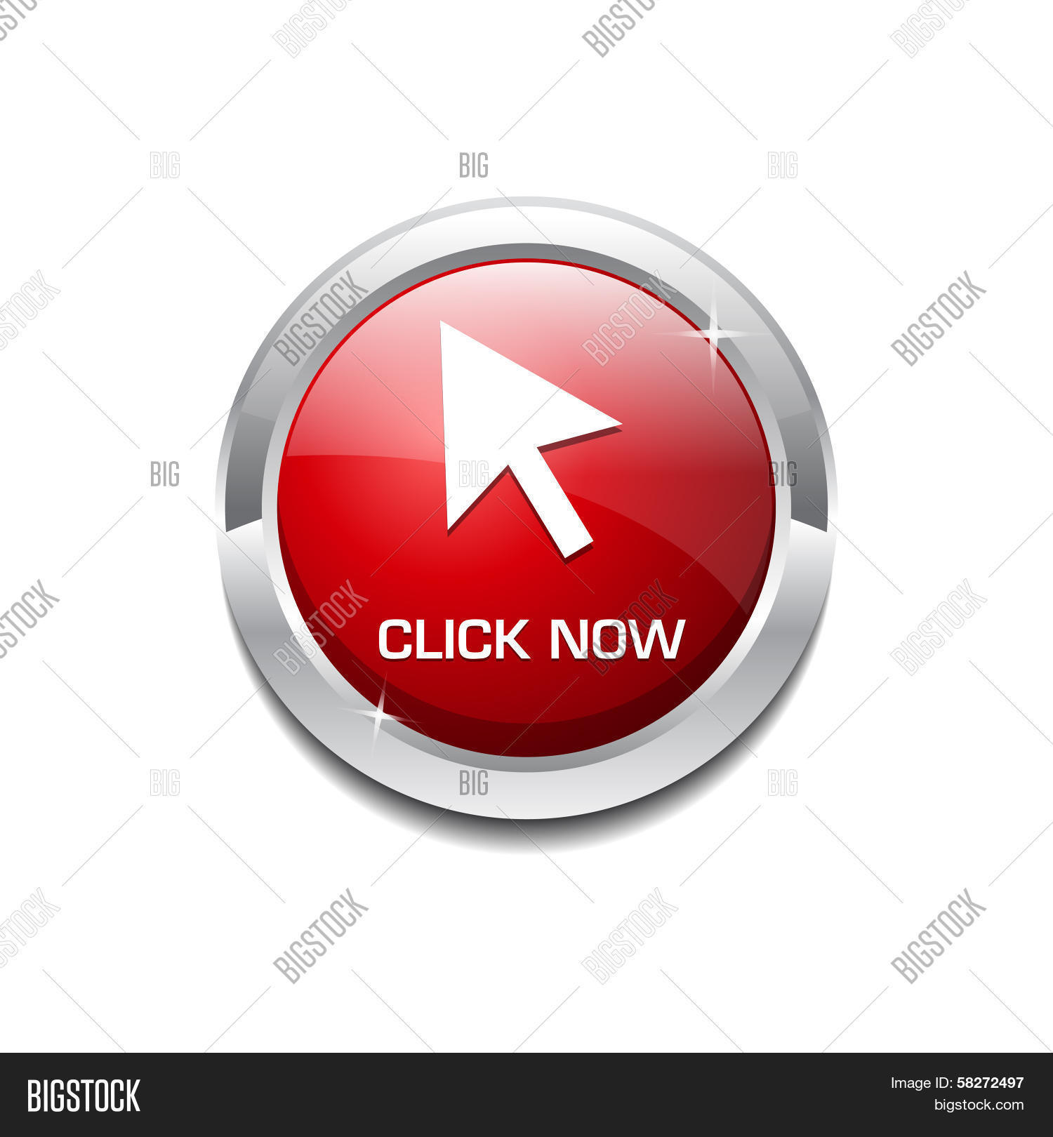 Rounded Arrow Click Vector & Photo (Free Trial) | Bigstock