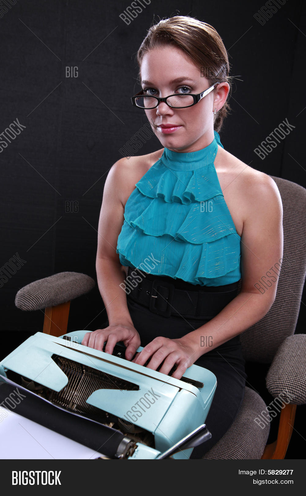Retro Secretary Image & Photo (Free Trial) | Bigstock