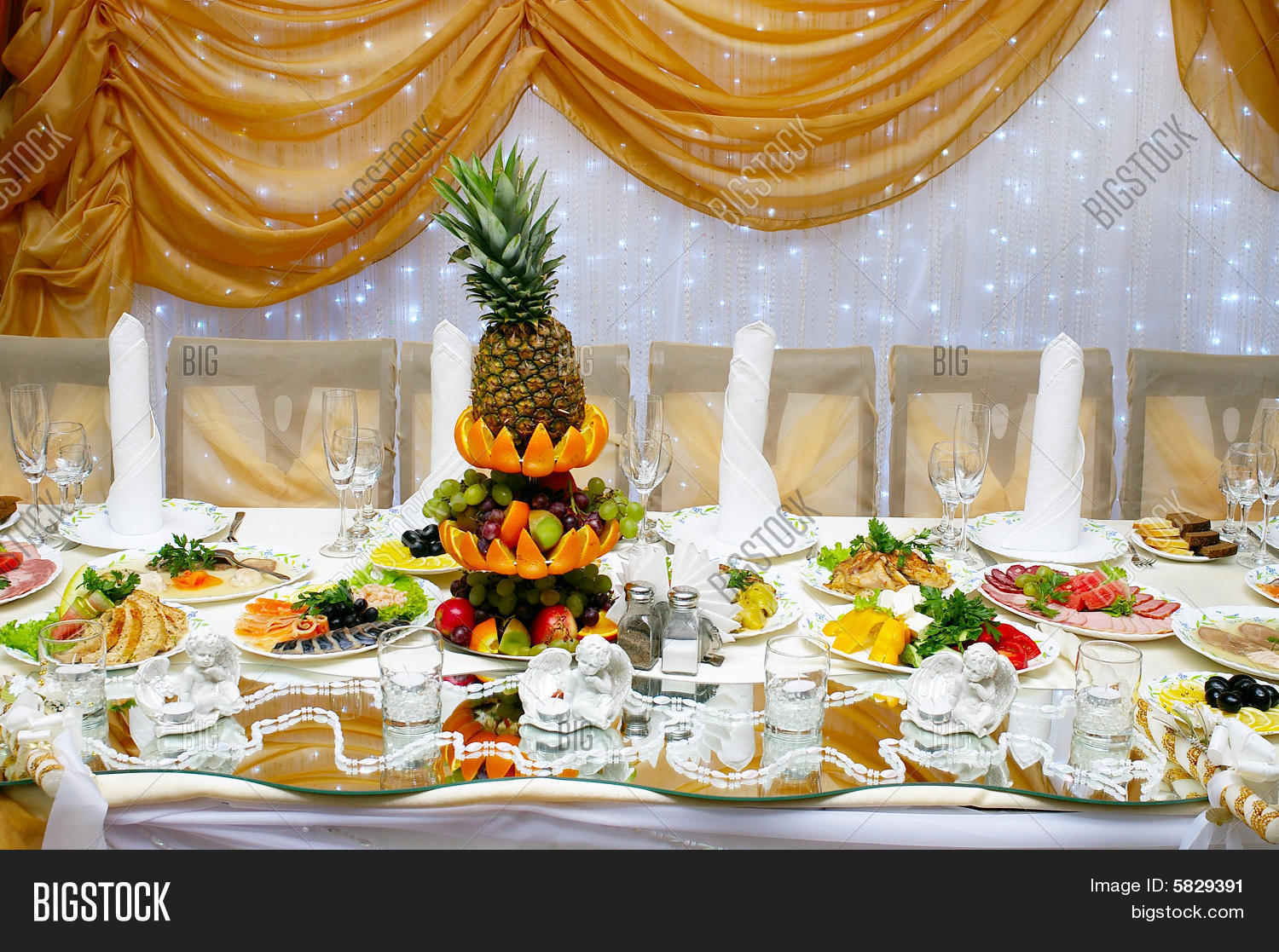 Served Wedding Table Image & Photo (Free Trial) | Bigstock