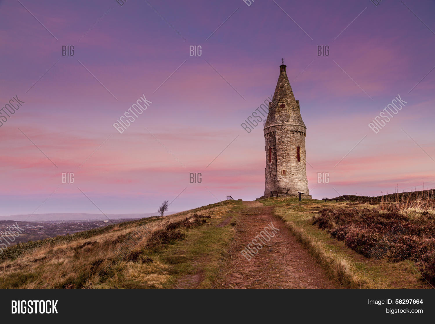 Hartshead Pike Image & Photo (Free Trial) | Bigstock