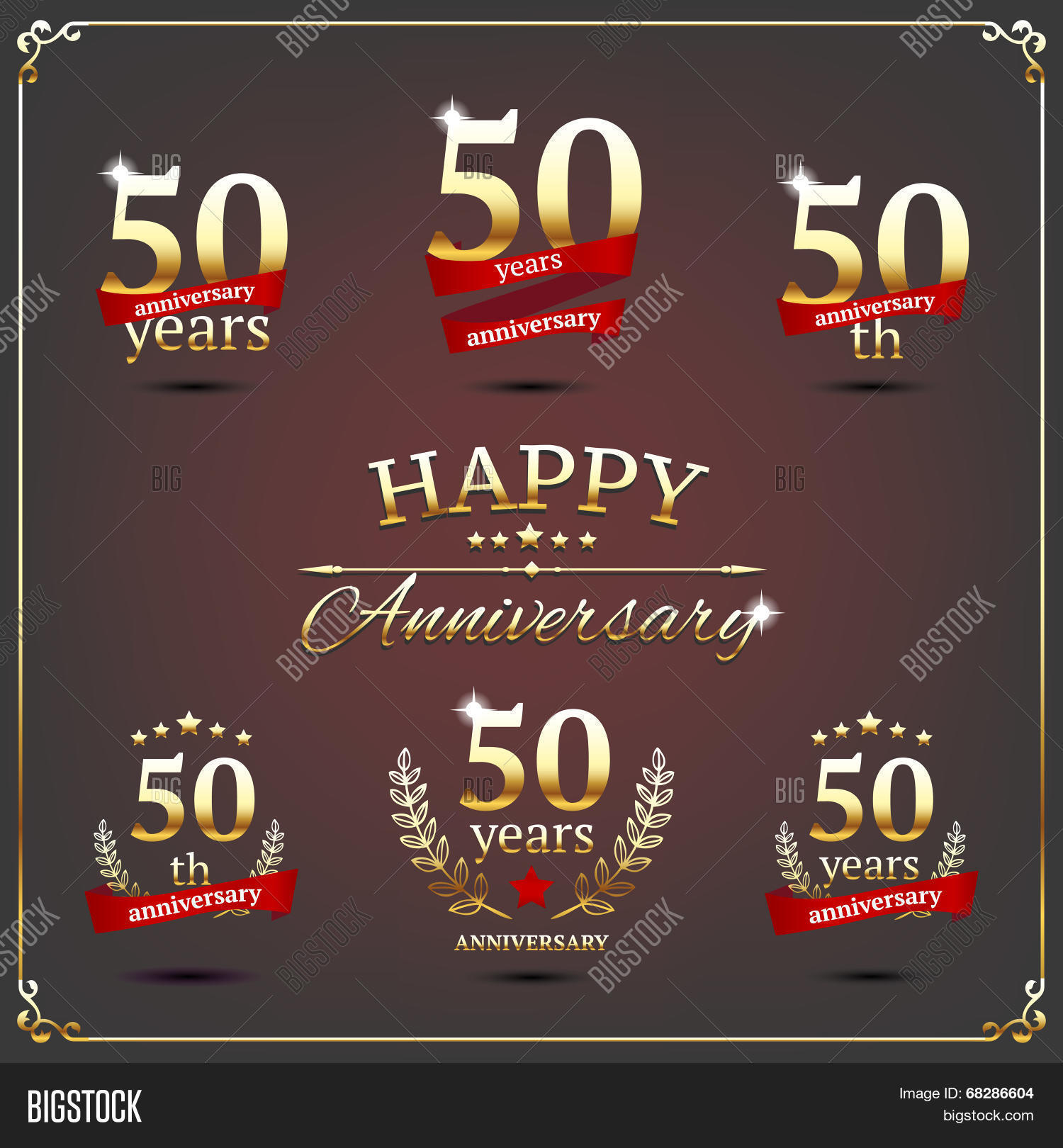 Fifty Years Vector & Photo (Free Trial) | Bigstock