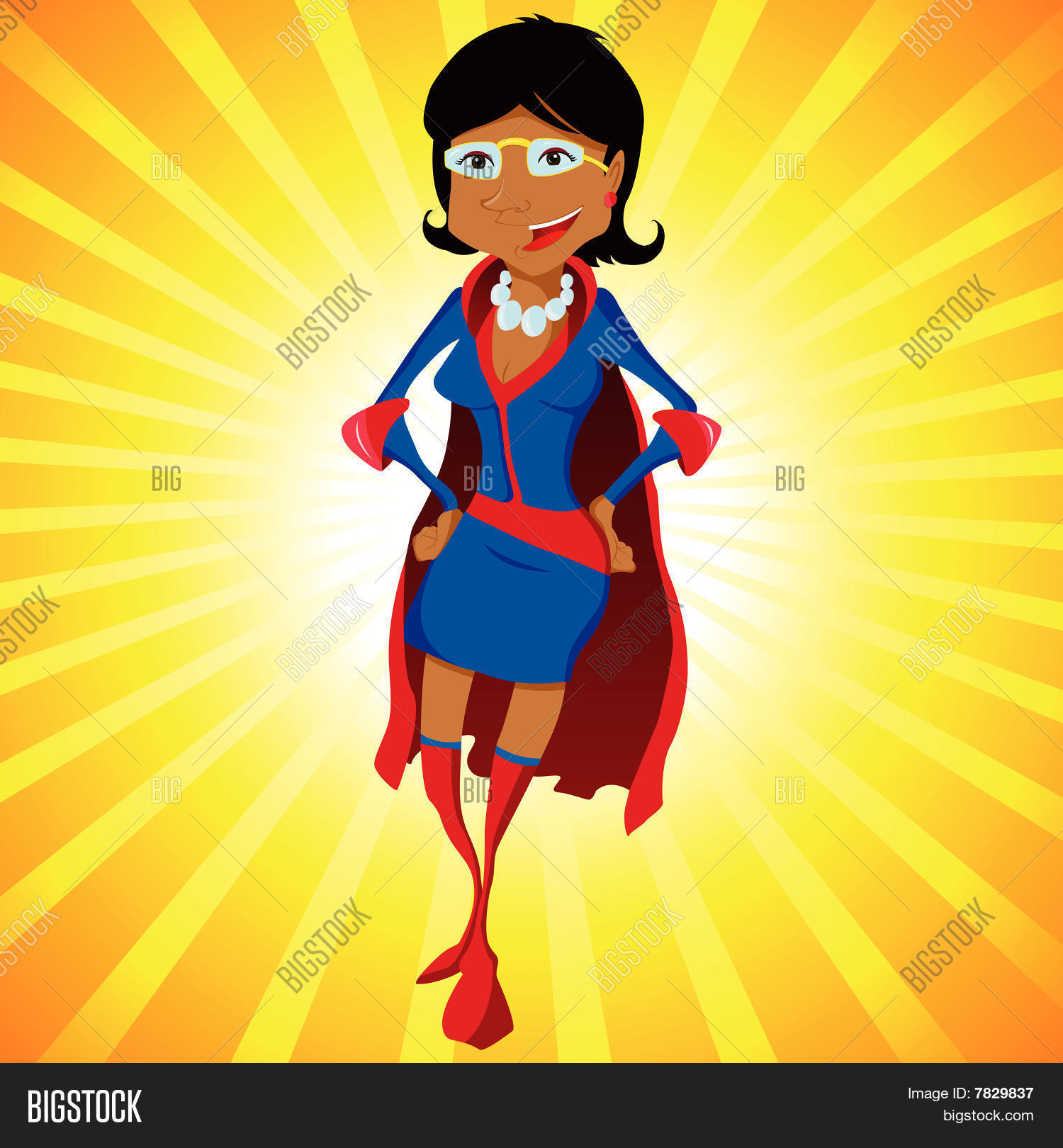 Black Super Woman Vector & Photo (Free Trial) | Bigstock