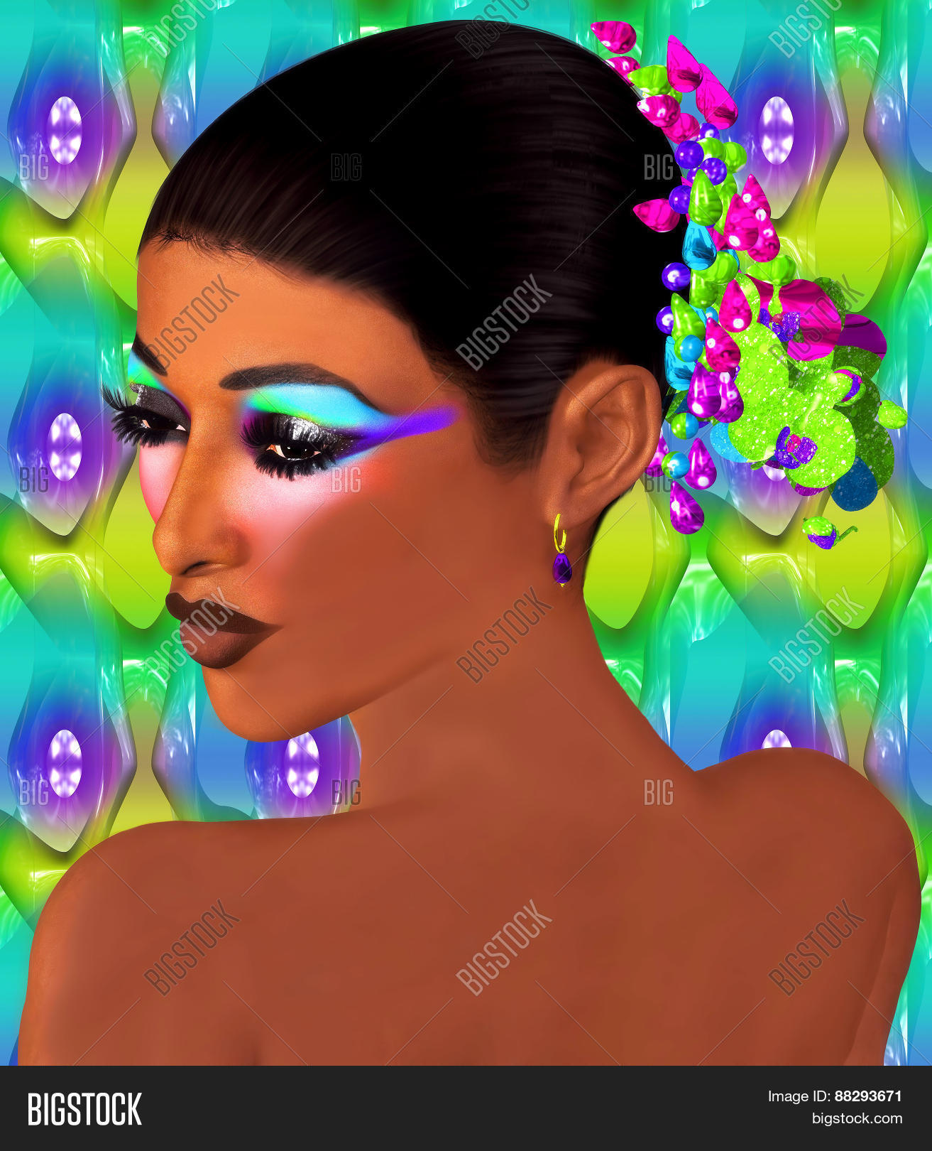 Digital Art Model Image & Photo (Free Trial) | Bigstock