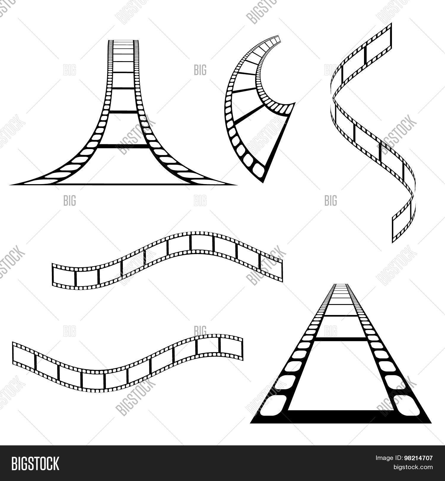 Vector Film Strip Vector & Photo (Free Trial) | Bigstock