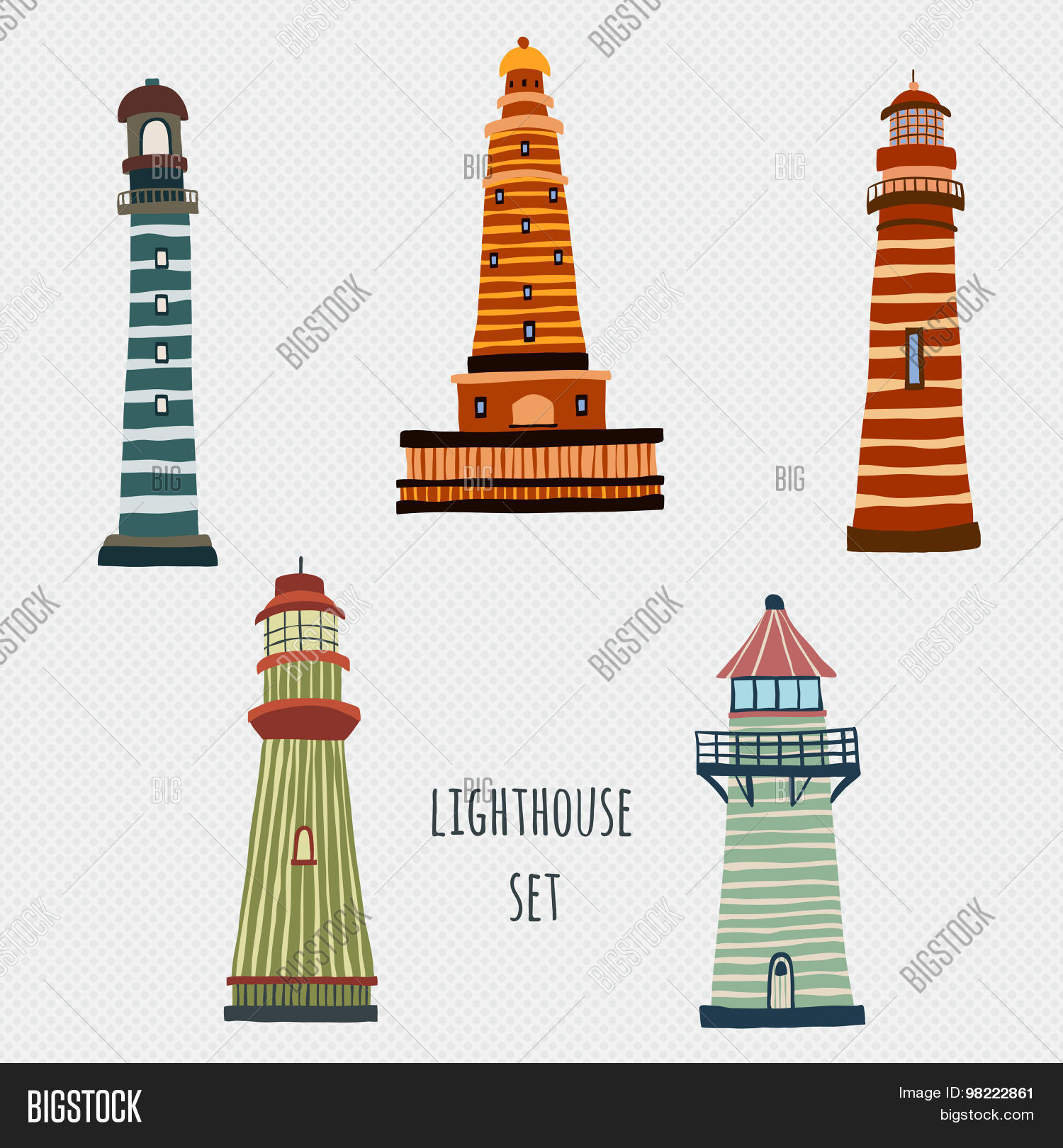 Set Cartoon Vector & Photo (Free Trial) | Bigstock