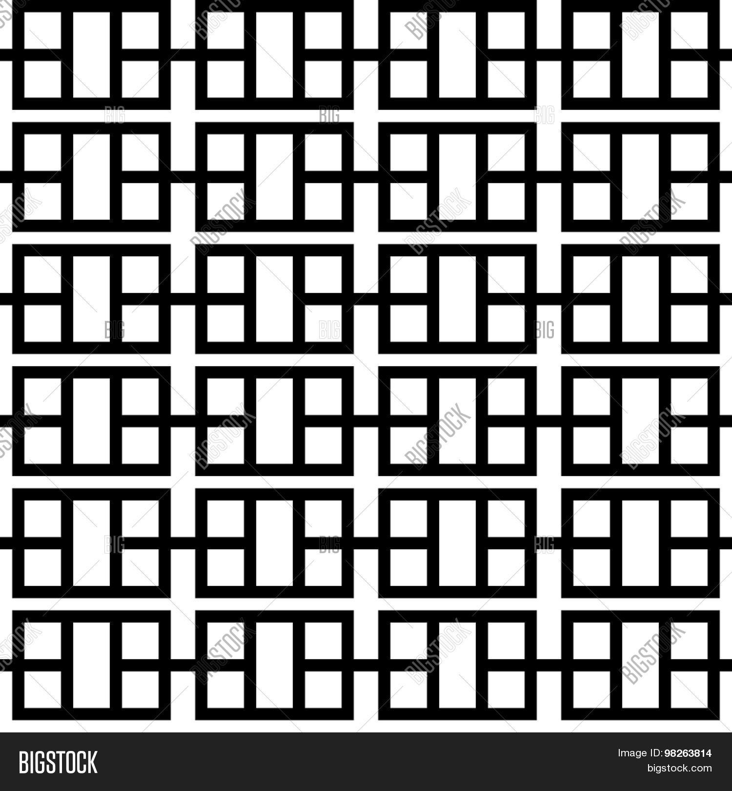 Seamless Grid Pattern Vector & Photo (Free Trial) | Bigstock