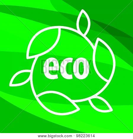 Eco Vector Logo Shape Vector & Photo (Free Trial) | Bigstock