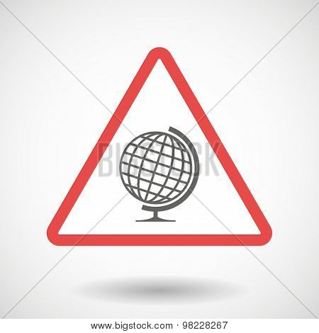 Warning Signal World Vector & Photo (Free Trial) | Bigstock
