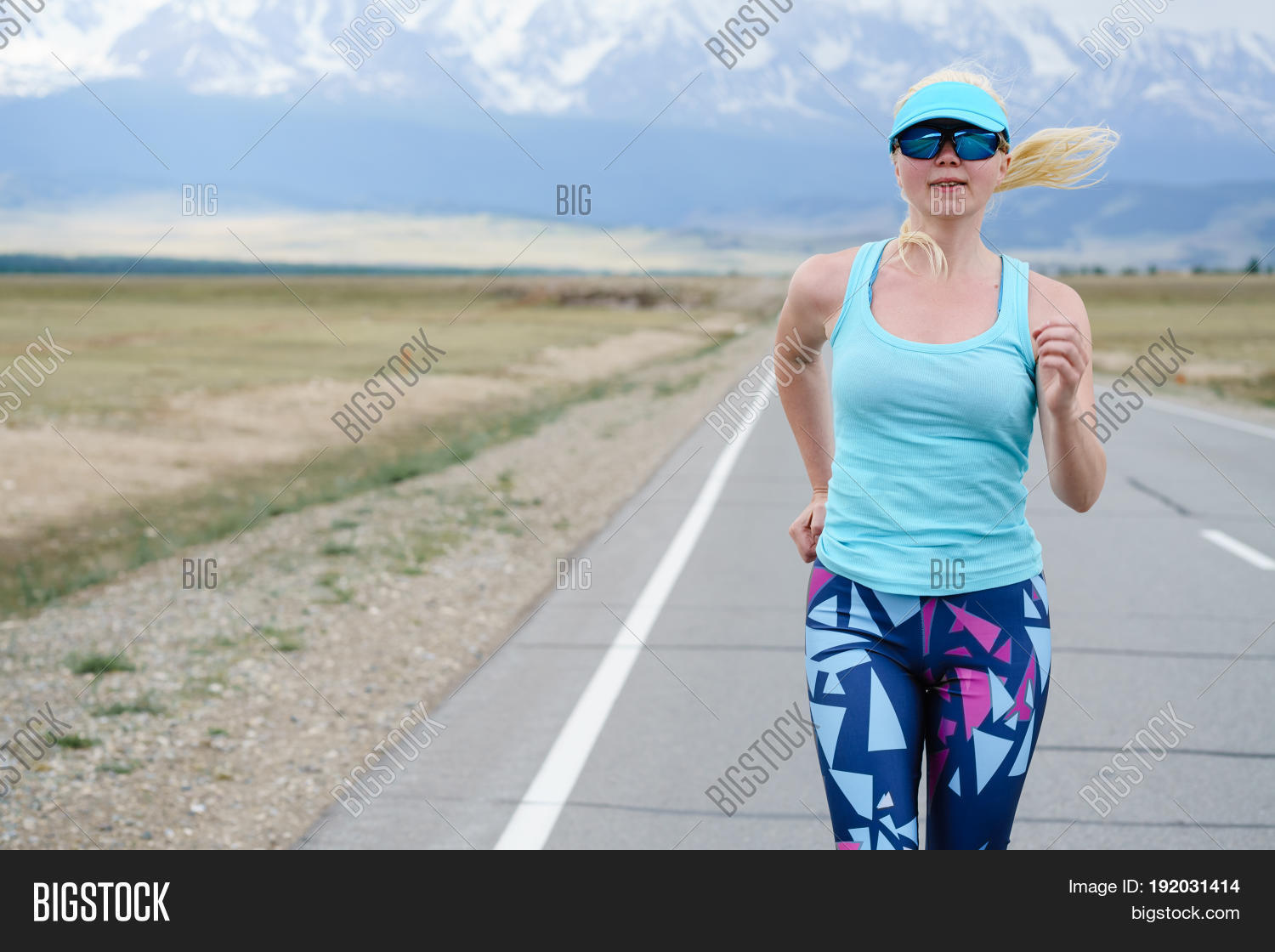 Runner Woman Running Image & Photo (Free Trial) | Bigstock