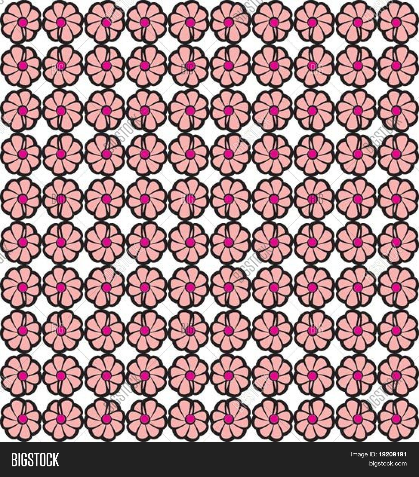 Flower Pattern Vector & Photo (Free Trial) | Bigstock