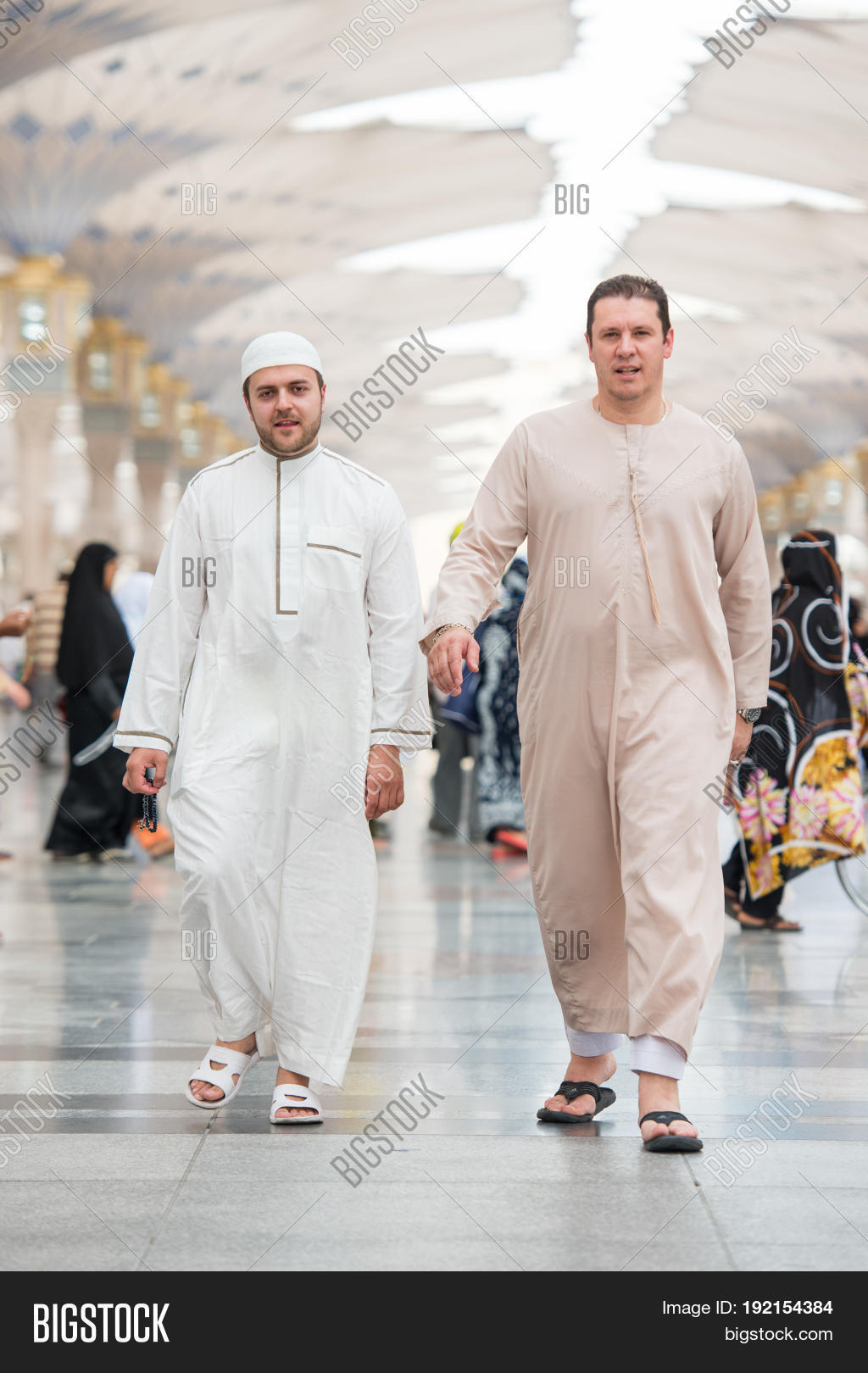 Two Muslims Walking Image & Photo (Free Trial) | Bigstock