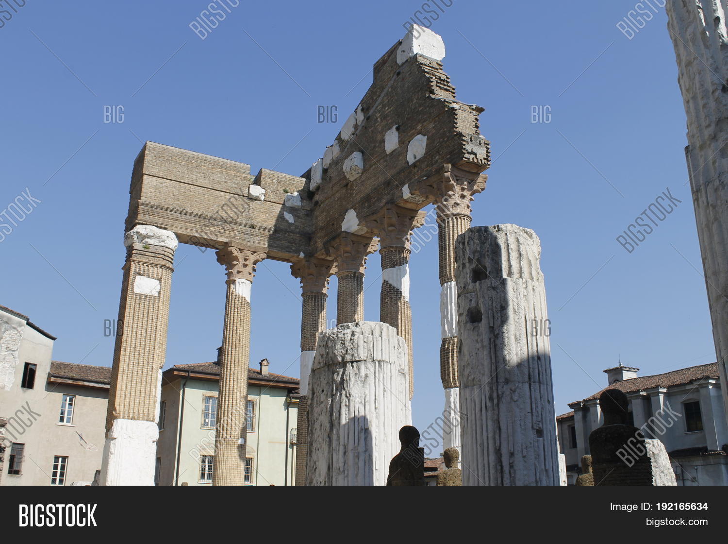 Ruins Roman Temple Image & Photo (Free Trial) | Bigstock