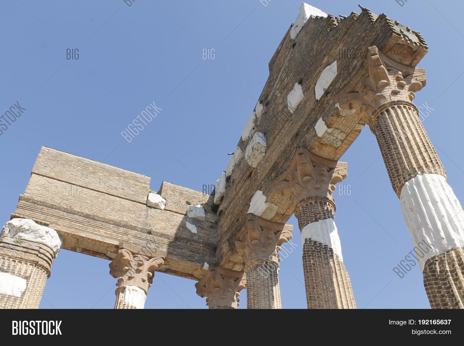Ruins Roman Temple Image & Photo (Free Trial) | Bigstock