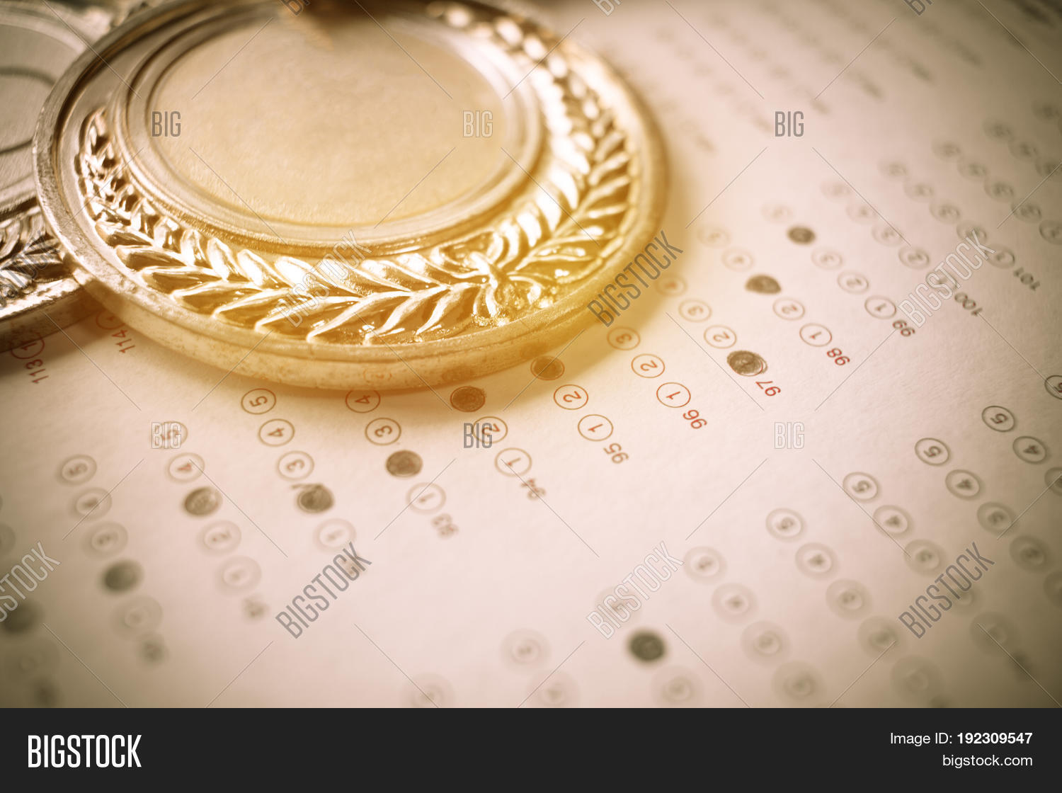 Medals Awards On Exam Image & Photo (Free Trial) | Bigstock
