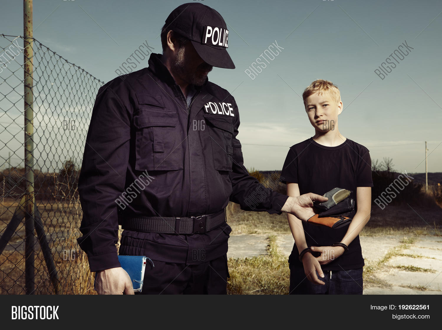 Police Man Catching Image & Photo (Free Trial) | Bigstock