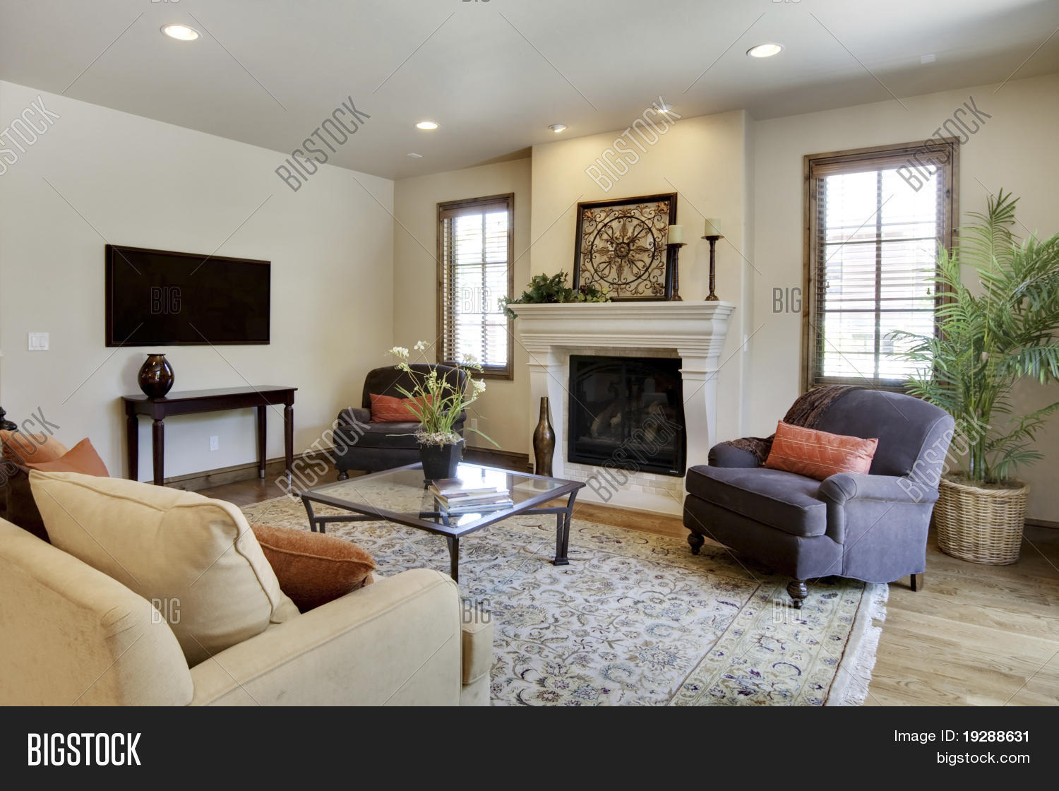 Wide Angle Great Room Image & Photo (Free Trial) | Bigstock