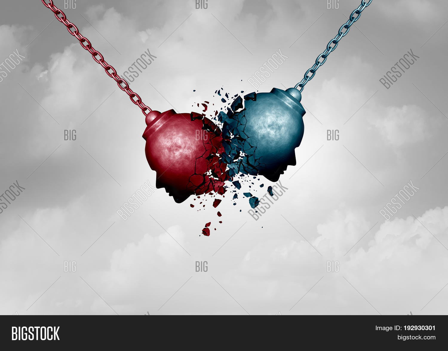Conflict Concept Clash Image & Photo (Free Trial) | Bigstock