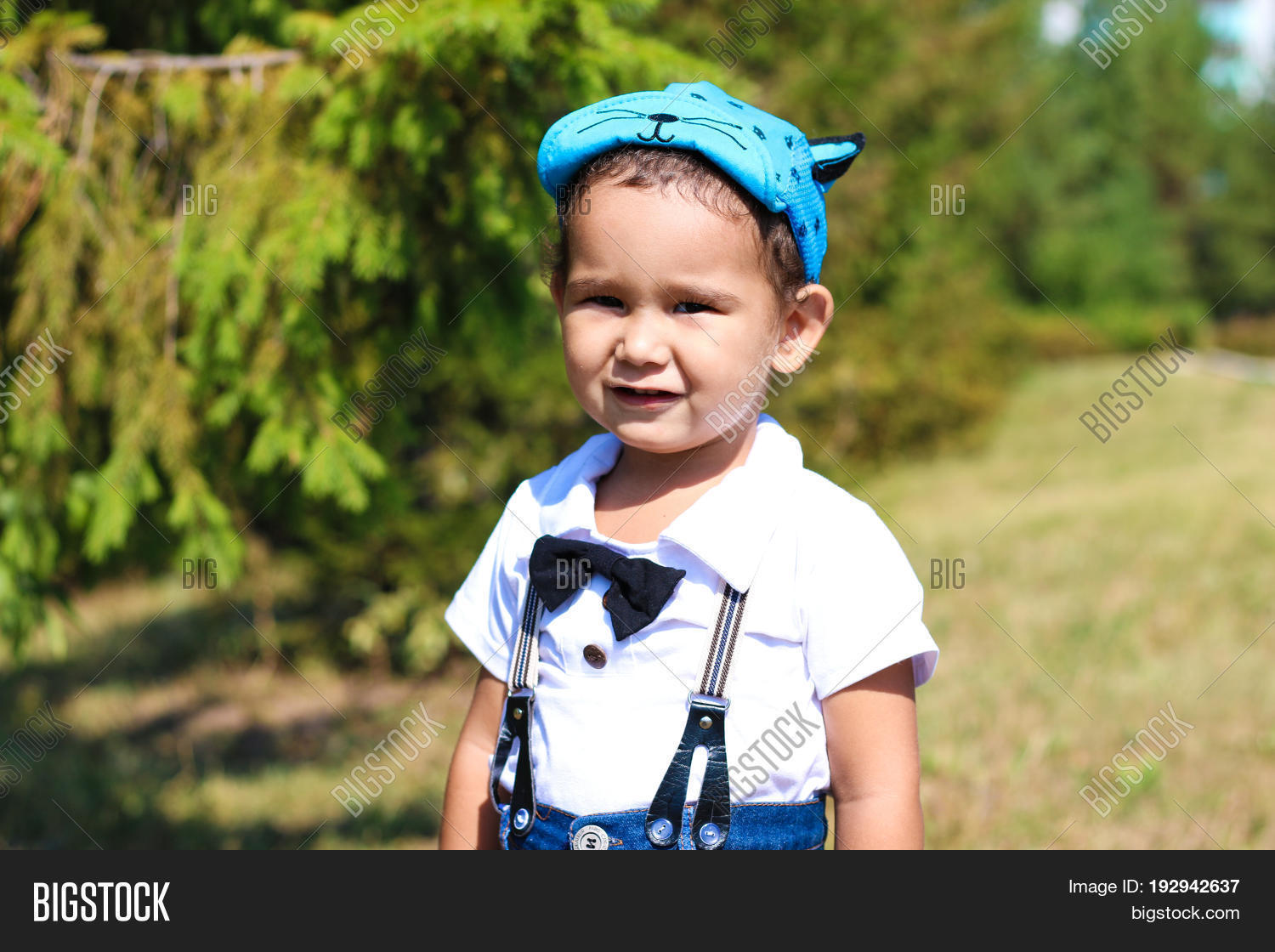 Little Boy His Cap, Image & Photo (Free Trial) | Bigstock