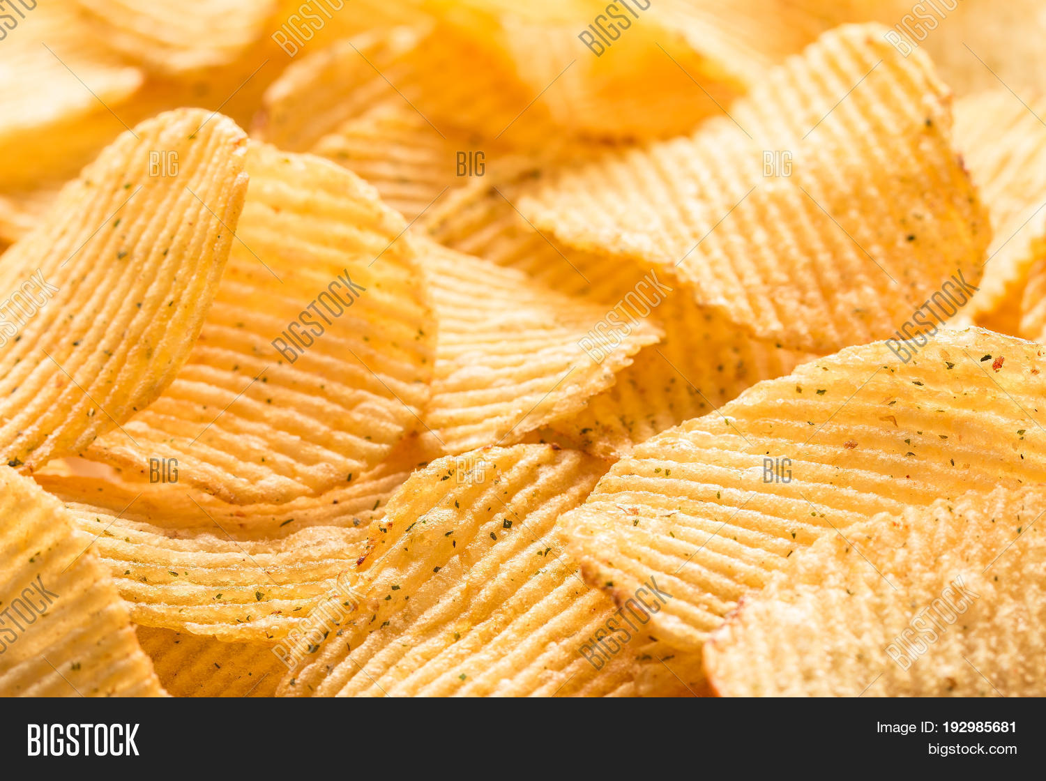 Potato Chips Texture Image & Photo (Free Trial) | Bigstock