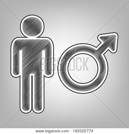 Male Sign Vector & Photo (Free Trial) | Bigstock