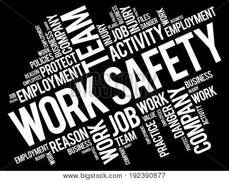 Work Safety Word Cloud Image & Photo (Free Trial) | Bigstock