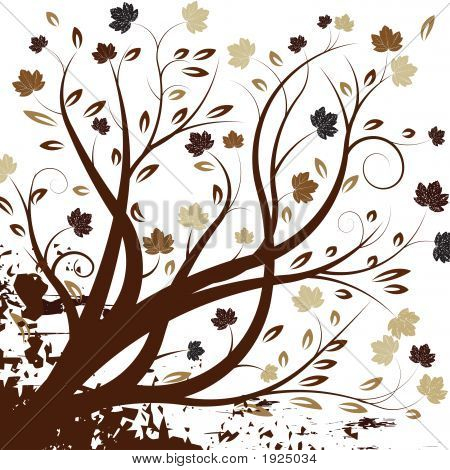Autumn Tree Design Image & Photo (Free Trial) | Bigstock