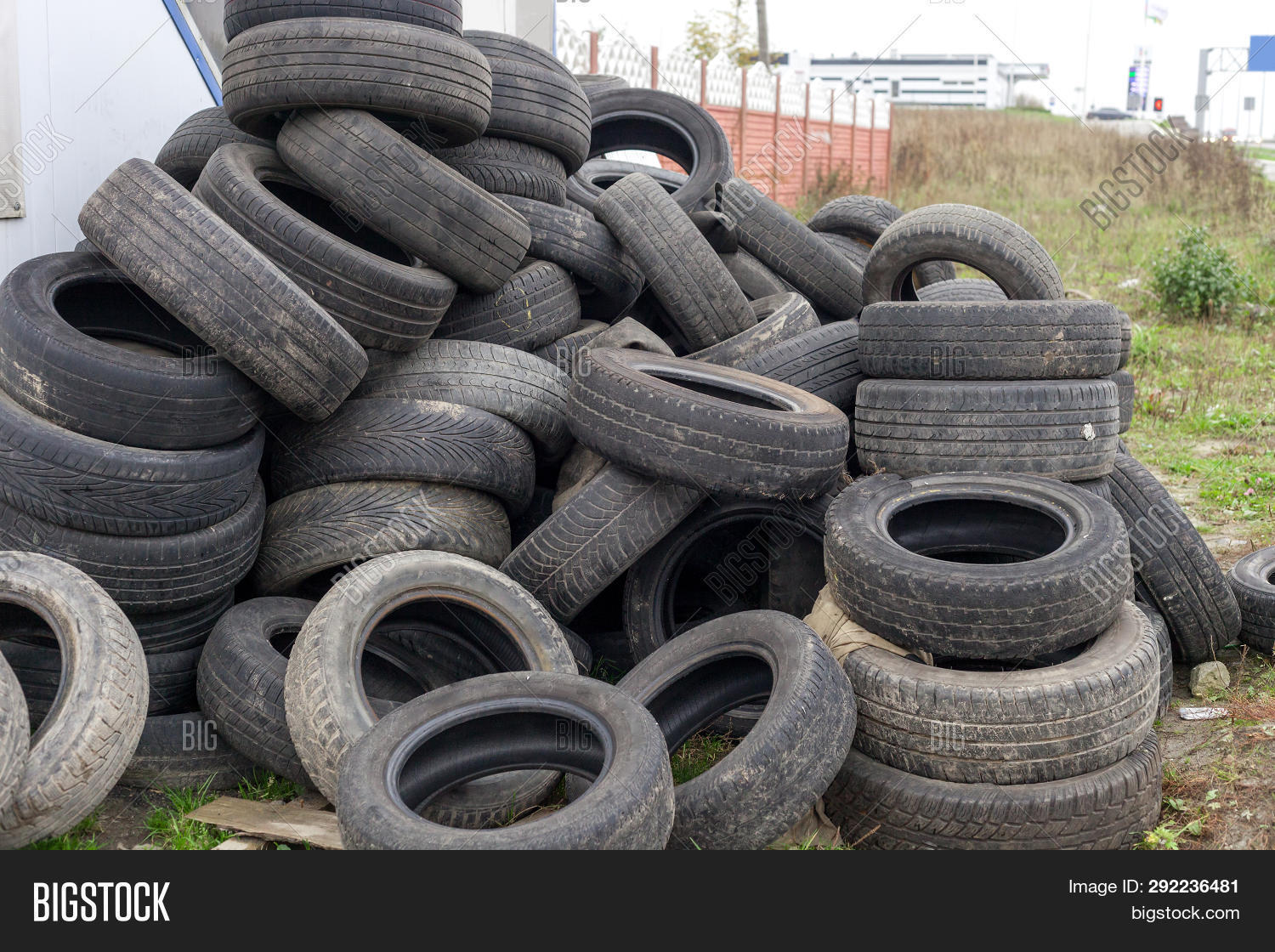 Heap Old Used Black Image & Photo (Free Trial) | Bigstock