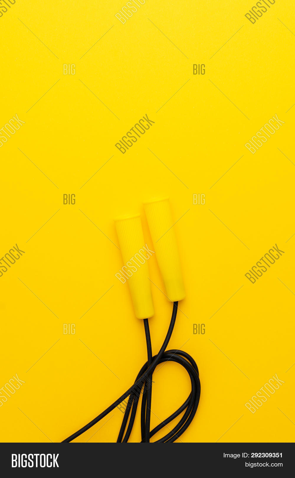 Skipping Rope Yellow Image & Photo (Free Trial) | Bigstock
