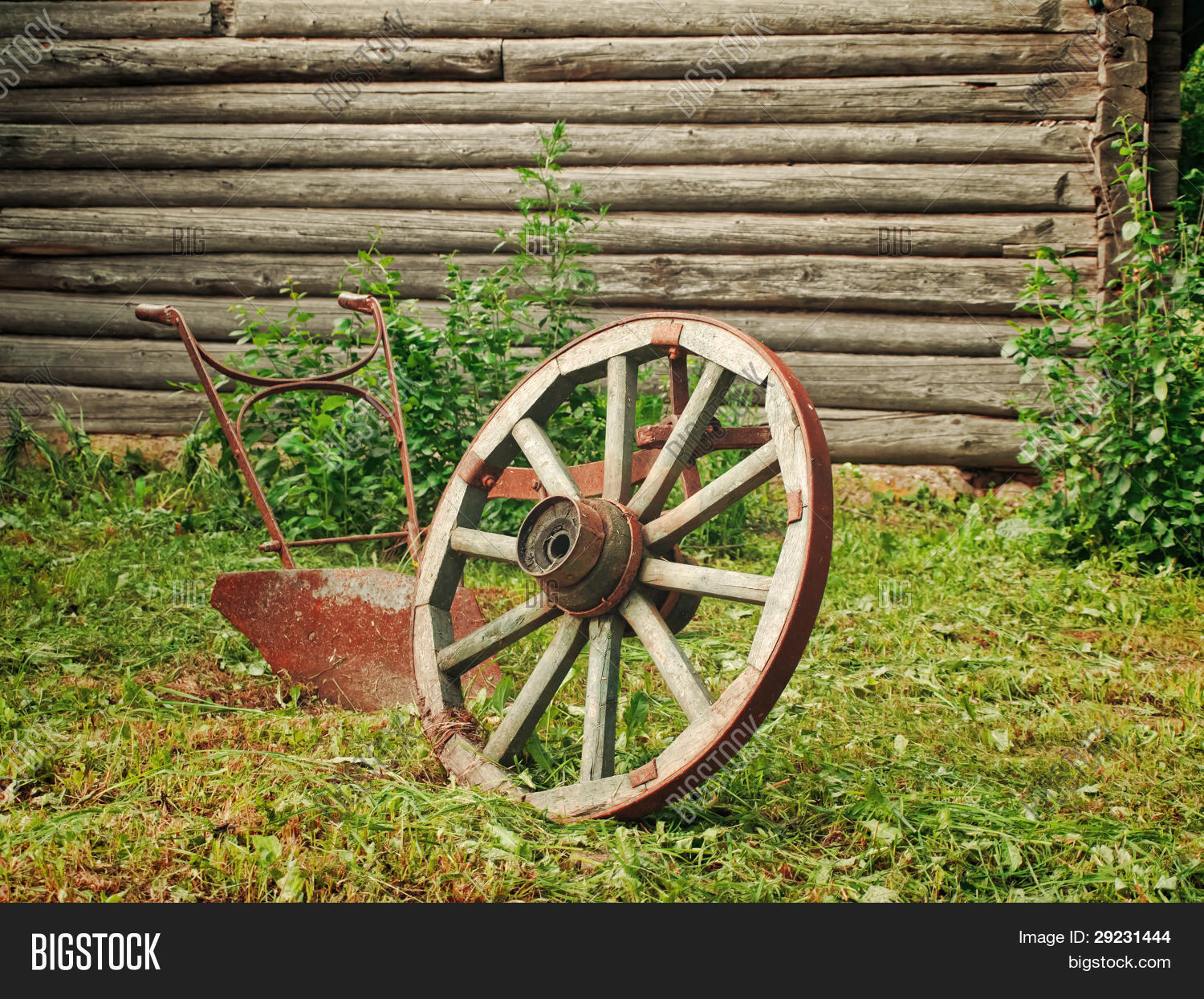 Wheel Plough Image & Photo (Free Trial) | Bigstock