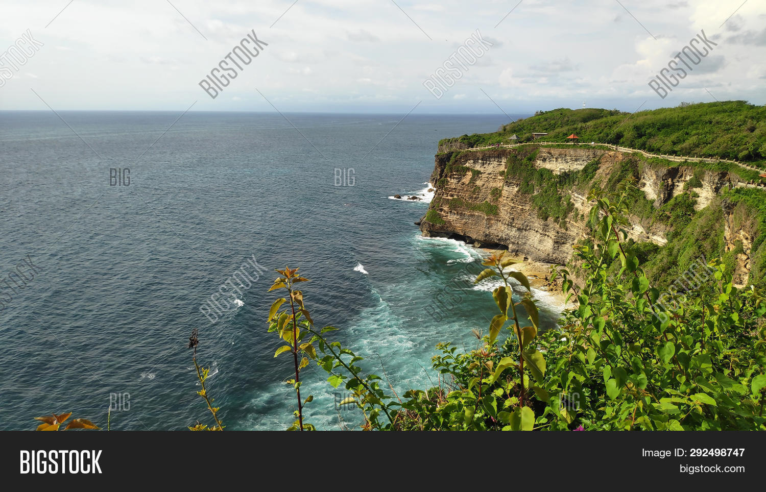 Cliff Uluwatu Temple Image & Photo (Free Trial) | Bigstock