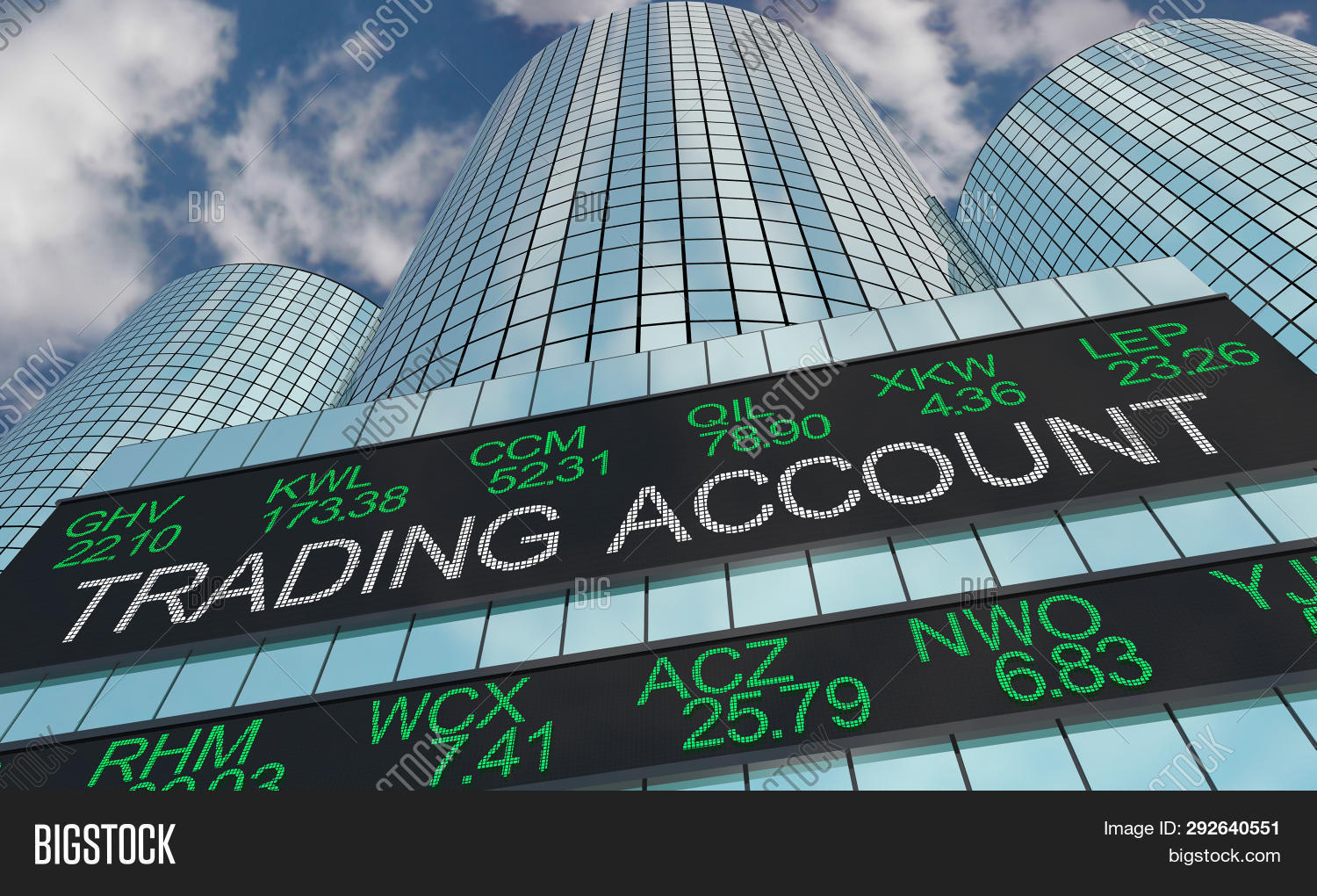 Trading Account Image & Photo (Free Trial) | Bigstock