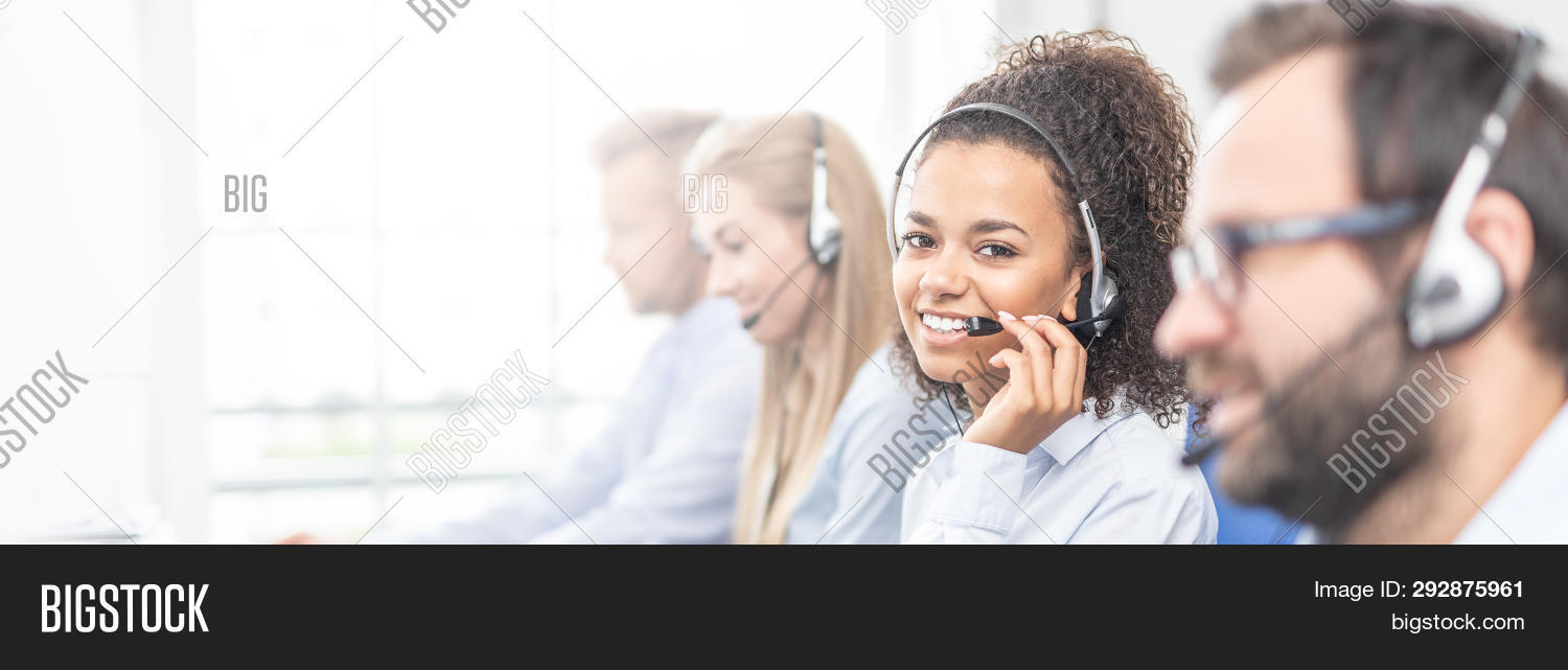 Call Center Worker Image & Photo (Free Trial) | Bigstock