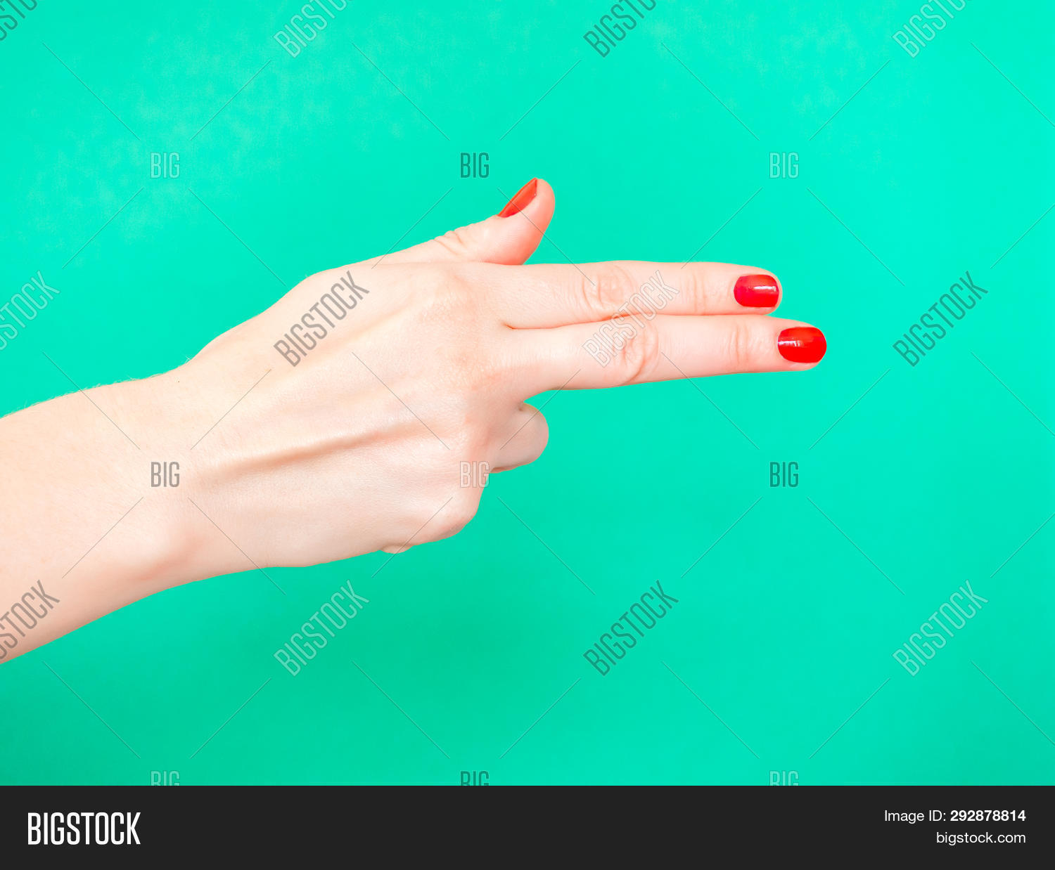 Finger Gun Hand Sign. Image & Photo (Free Trial) | Bigstock