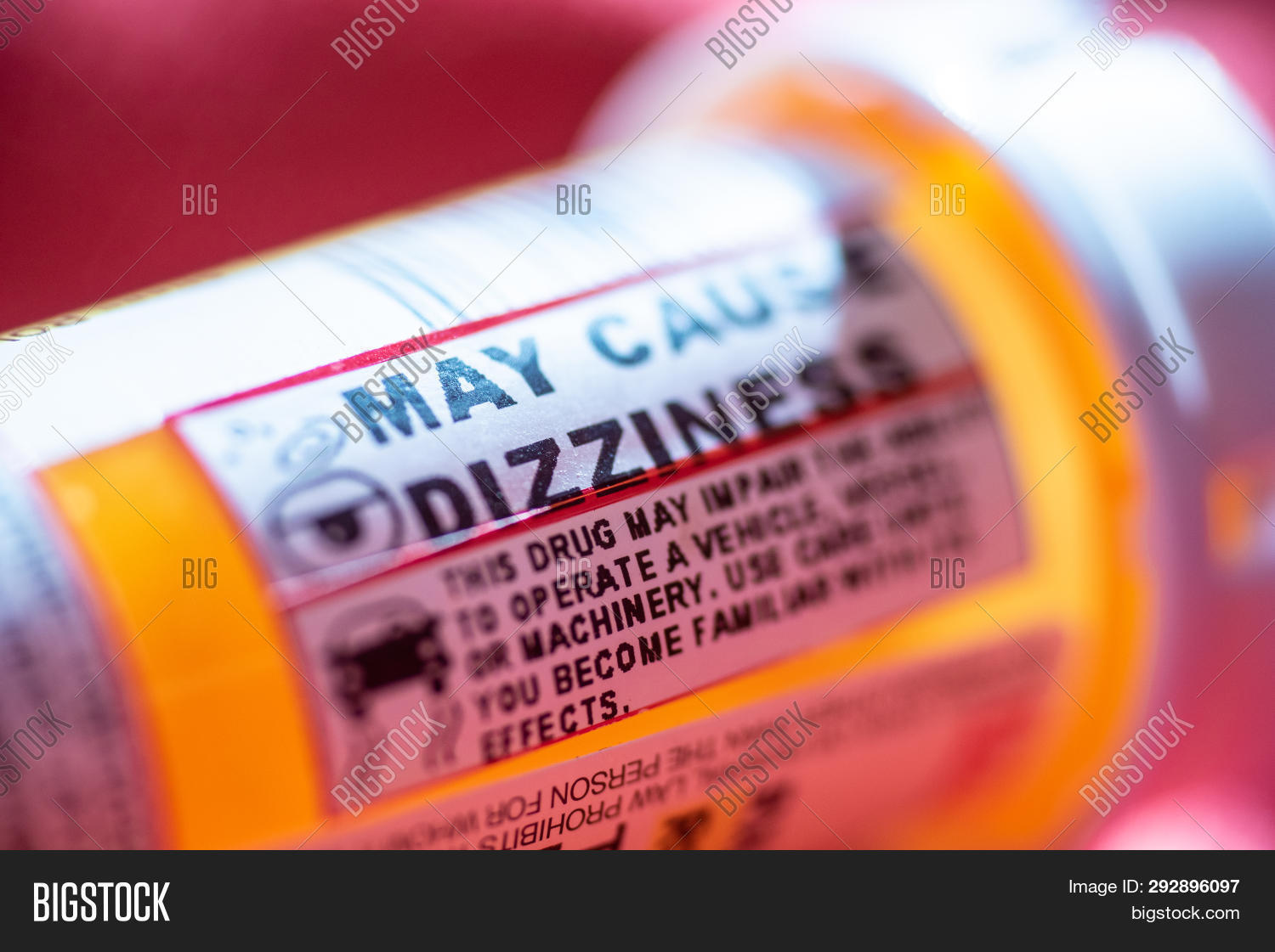 Pill Bottle Warning Image & Photo (Free Trial) | Bigstock
