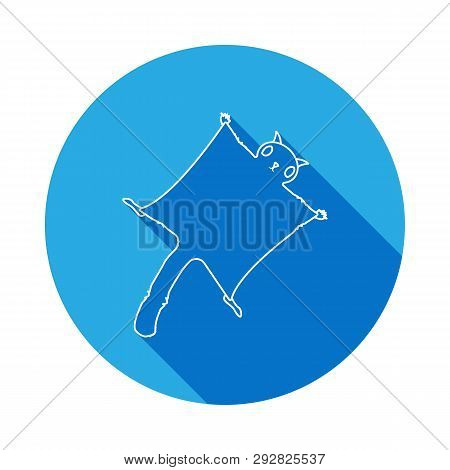 Flying Squirrel Icon Vector & Photo (Free Trial) | Bigstock