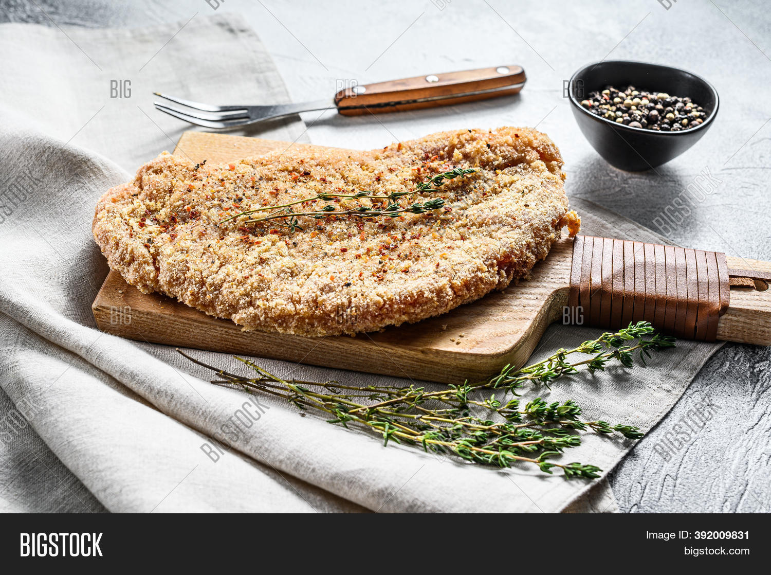 Raw Chicken Schnitzel Image & Photo (Free Trial) | Bigstock