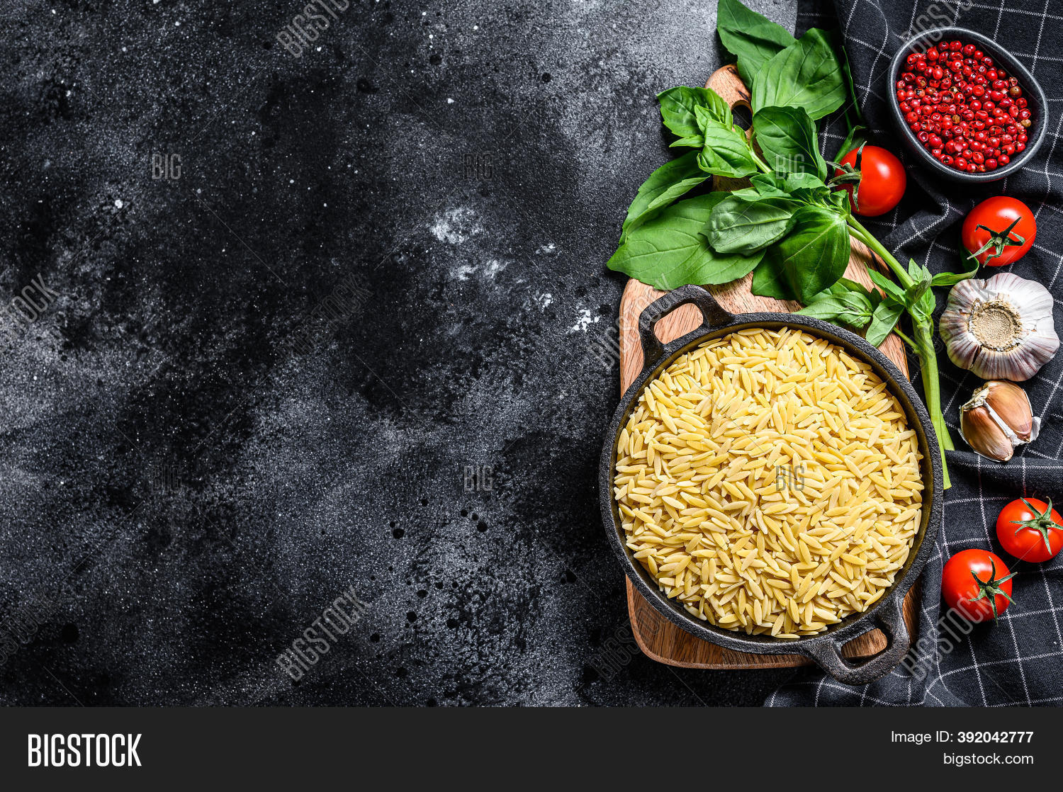 Bowl Uncooked Orzo Image & Photo (Free Trial) | Bigstock