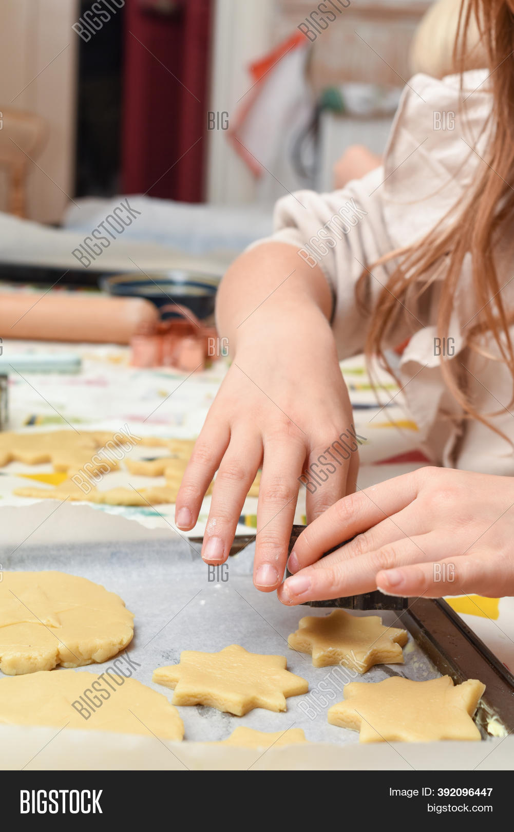 Kids Baking Cookies Image & Photo (Free Trial) | Bigstock