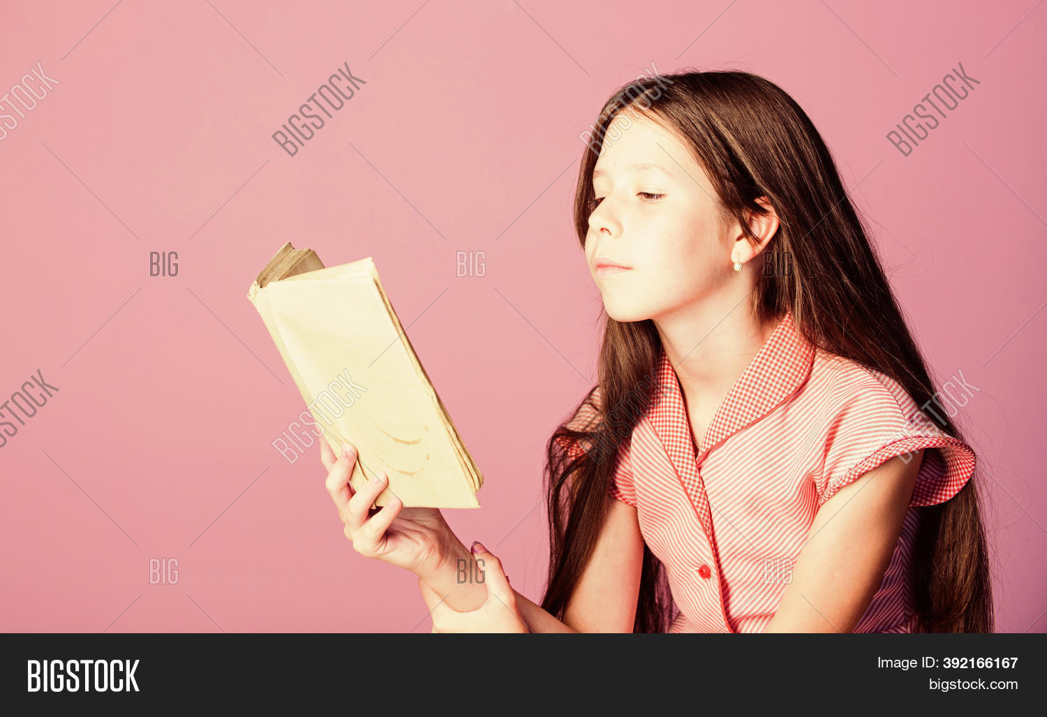 Busy. Novel Girl. Copy Image & Photo (Free Trial) | Bigstock