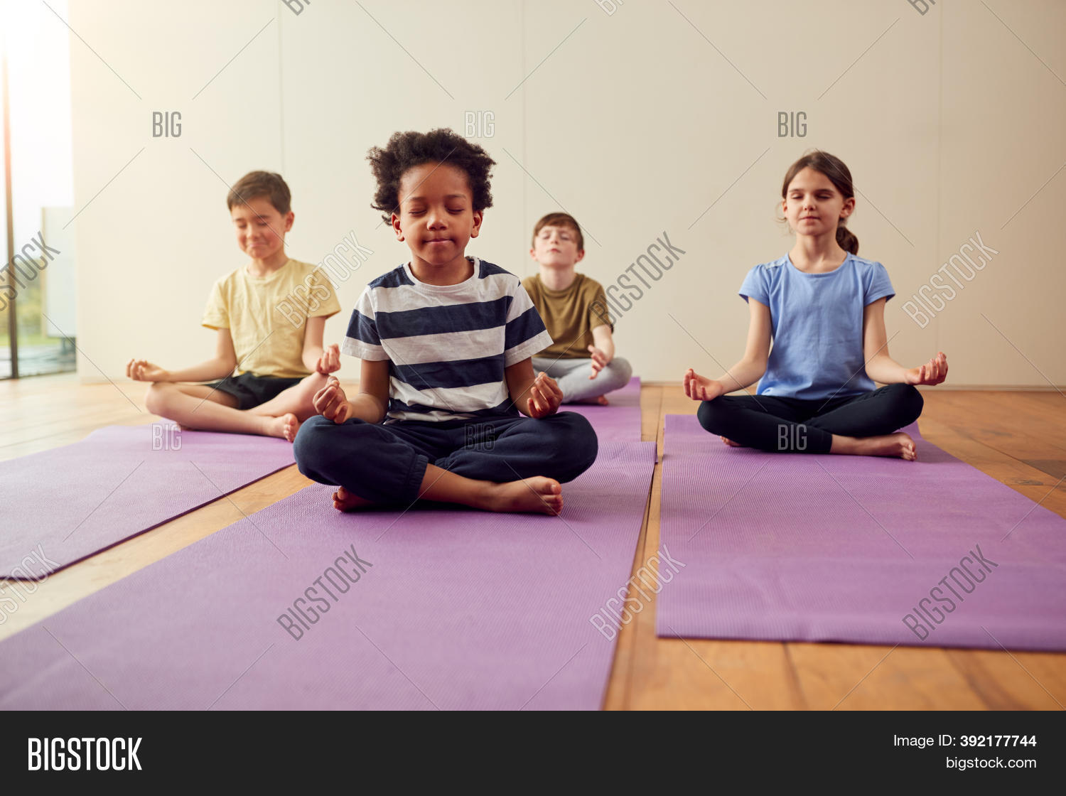 Group Children Sitting Image & Photo (Free Trial) | Bigstock