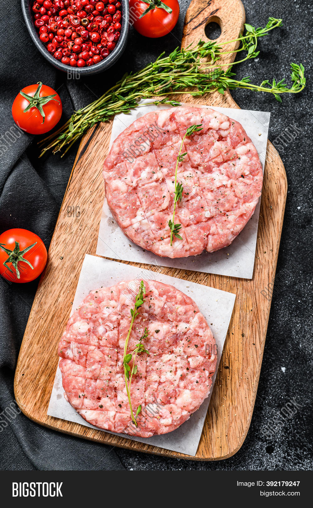 Raw Chicken Patty, Image & Photo (Free Trial) | Bigstock