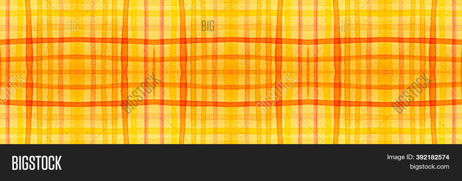 Orange Tartan Image & Photo (Free Trial) | Bigstock