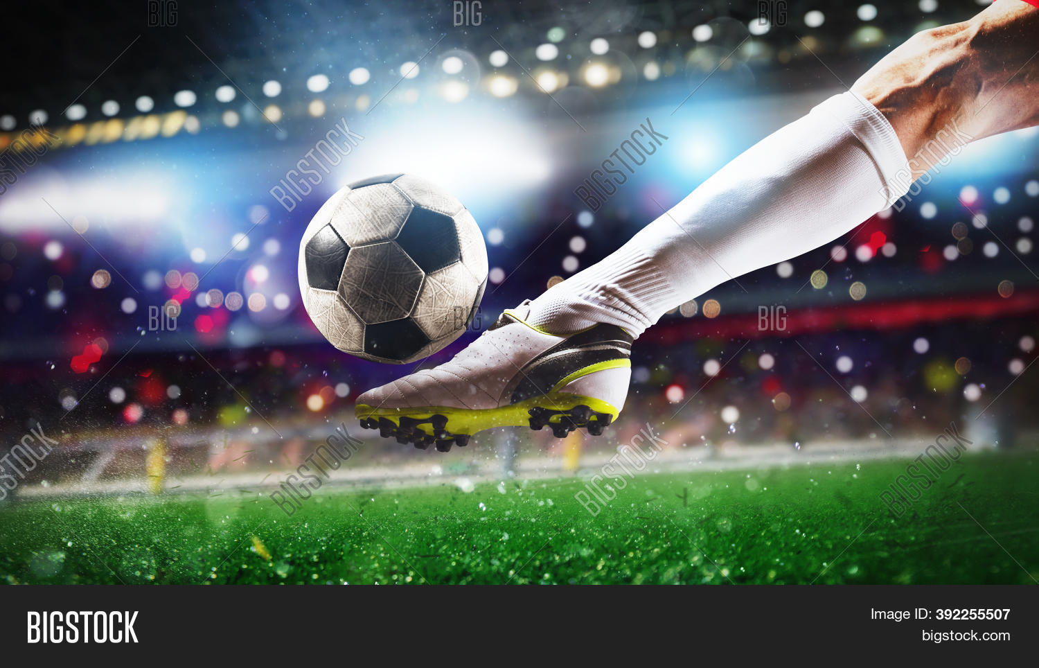 Football Scene Night Image & Photo (Free Trial) | Bigstock