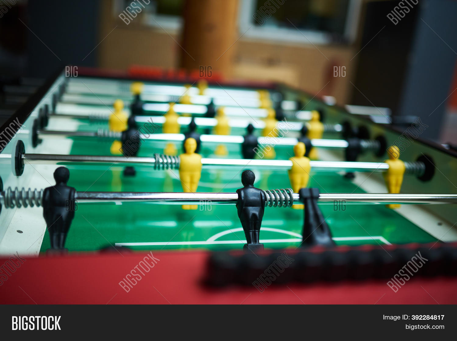 Closeup Foosball Game Image & Photo (Free Trial) | Bigstock